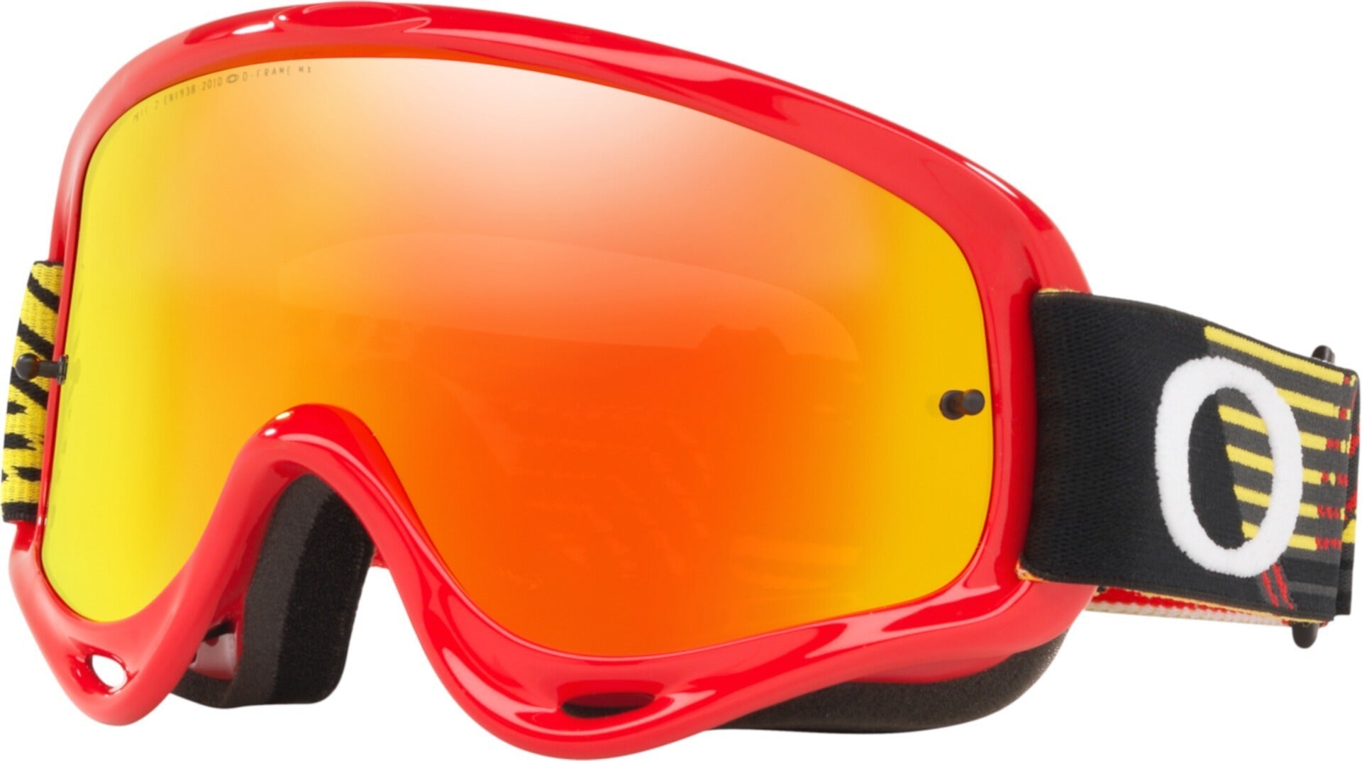 Oakley O-Frame Circuit Red Yellow Motocross Goggles | 越野自由