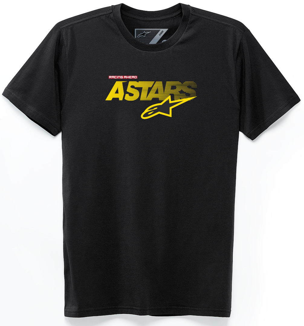 ALPINESTARS T恤 Ensure T-Shirt Black/Yellow | 越野自由