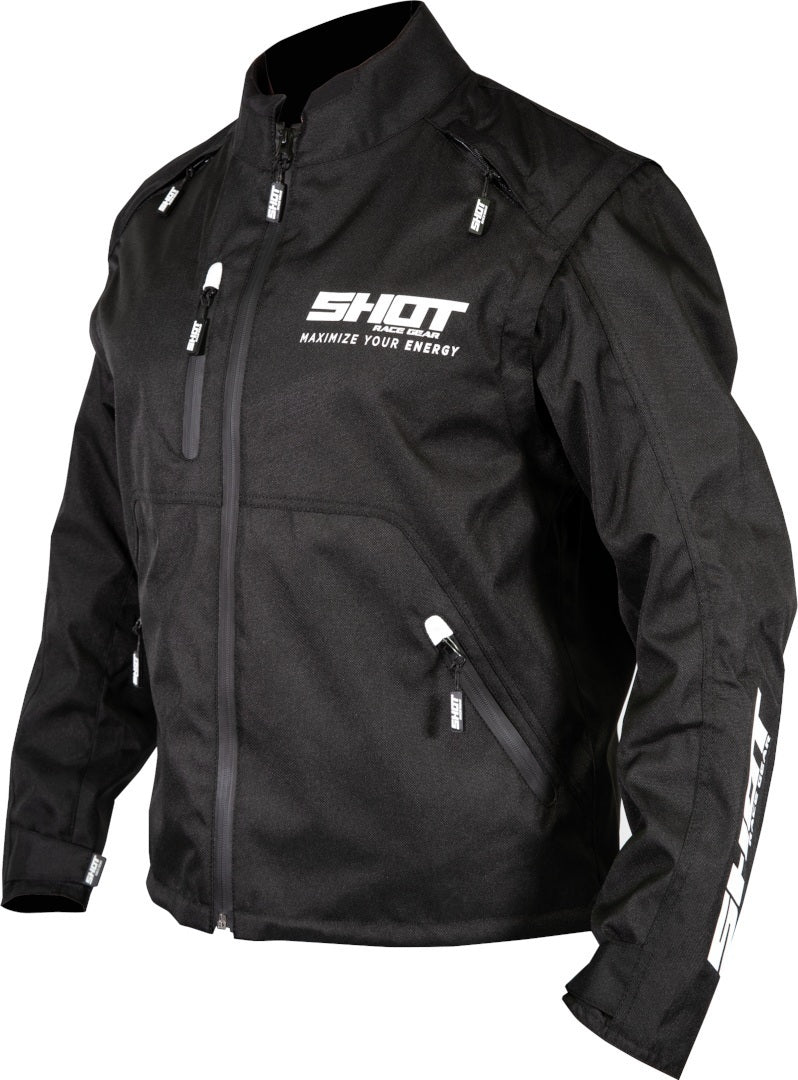 Shot Contact Assault Motocross Jacket Black/White | 越野自由
