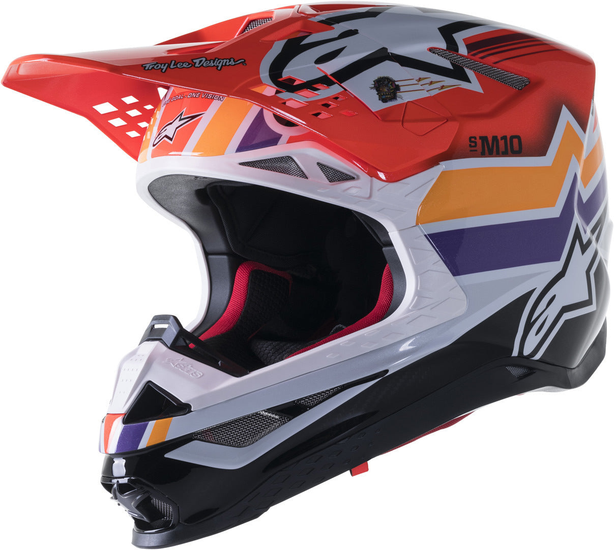 ALPINESTARS M10 头盔 Lee Design Motocross Helmet Red | 越野自由