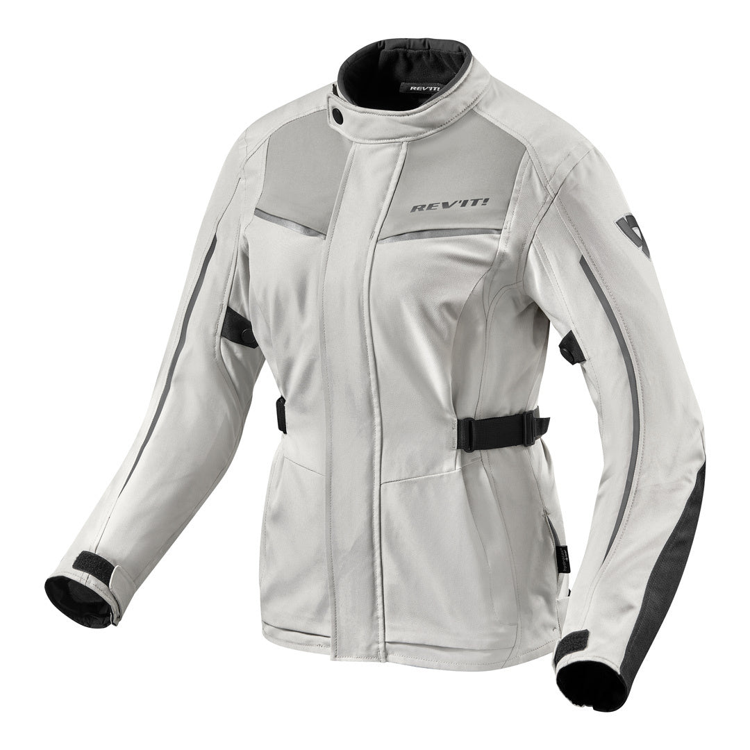REVIT 骑行夹克 Voltiac 2 Ladies Motorcycle Textile Jacket Silver/Black | 越野自由