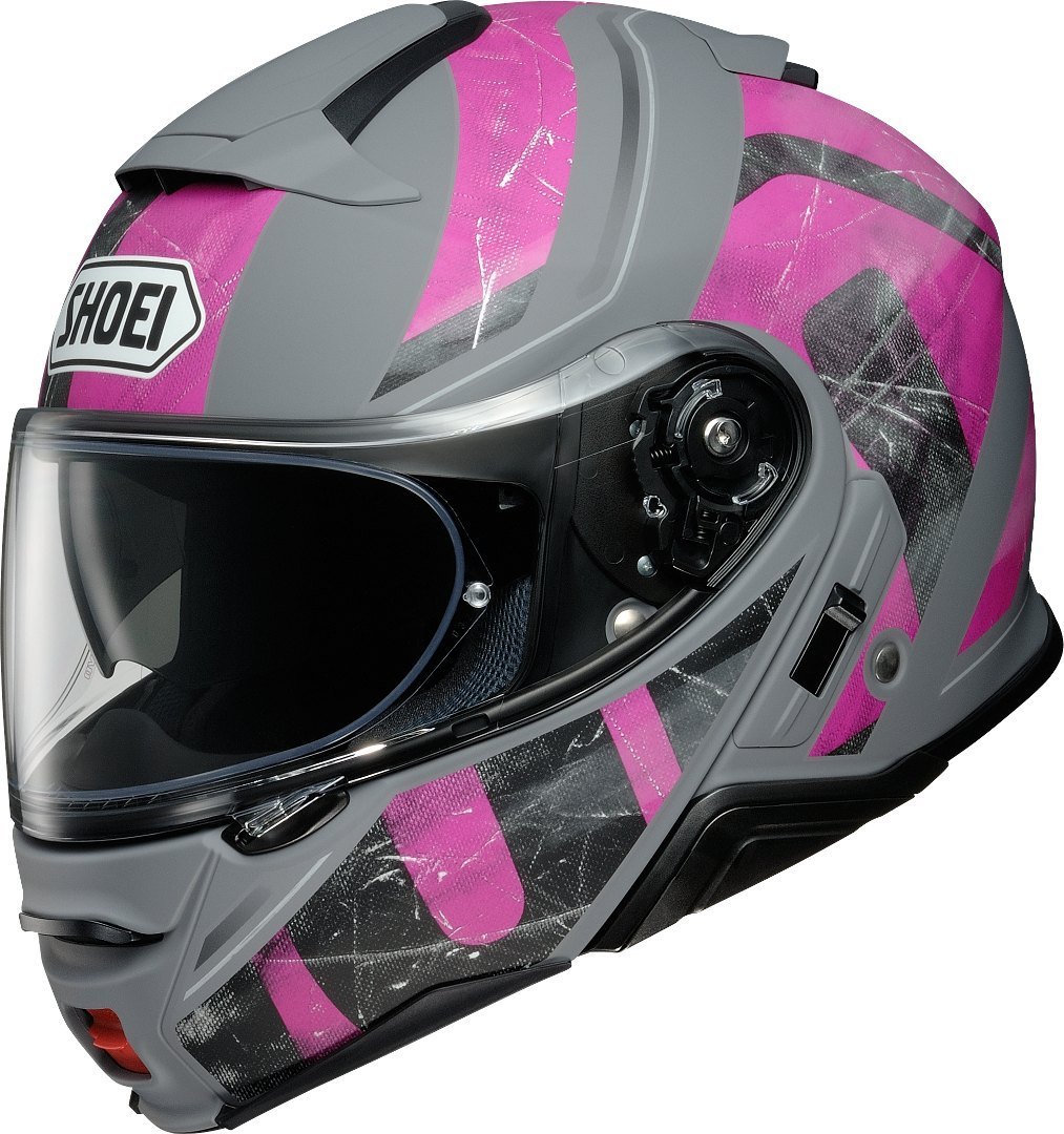 Shoei Neotec 2 Jaunt Helmet Grey/Pink | 越野自由