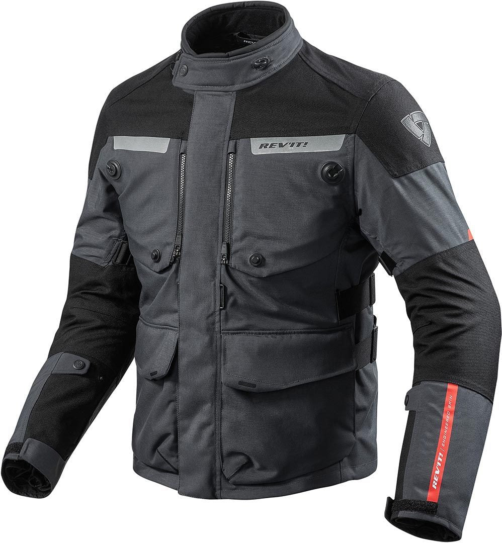 REVIT 骑行夹克 Horizon 2 Textile Jacket Anthracite/Black | 越野自由