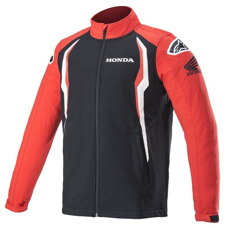 Alpinestars Honda Softshell Jacket Red Black | 越野自由