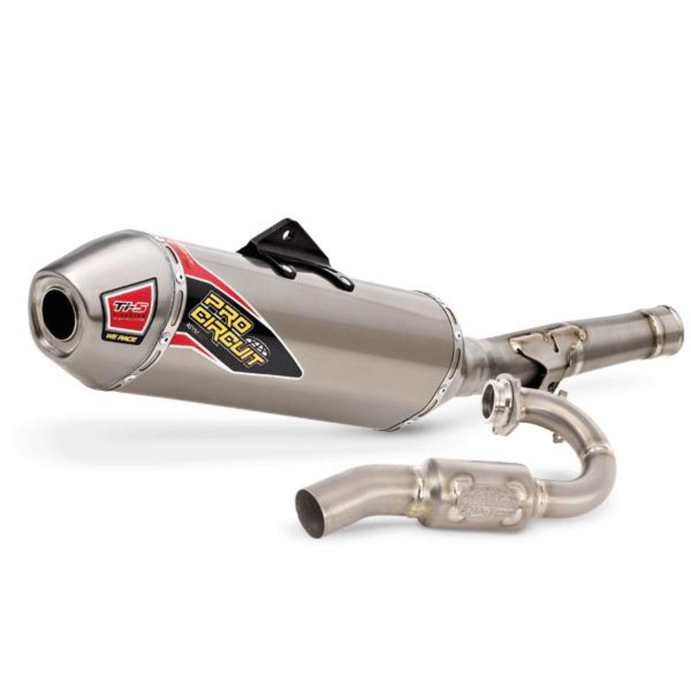 PRO CIRCUIT 排气管 TI-5 EXHAUST SYSTEM W/TITANIUM END CAP | 越野自由